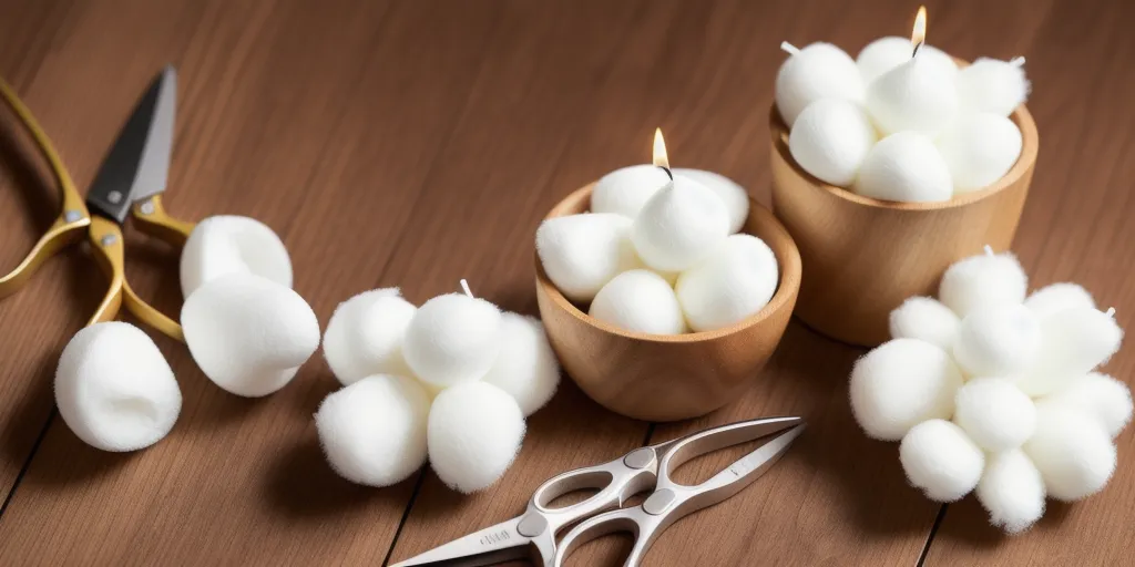 How to make candle wicks from cotton balls? - Lasting Lights