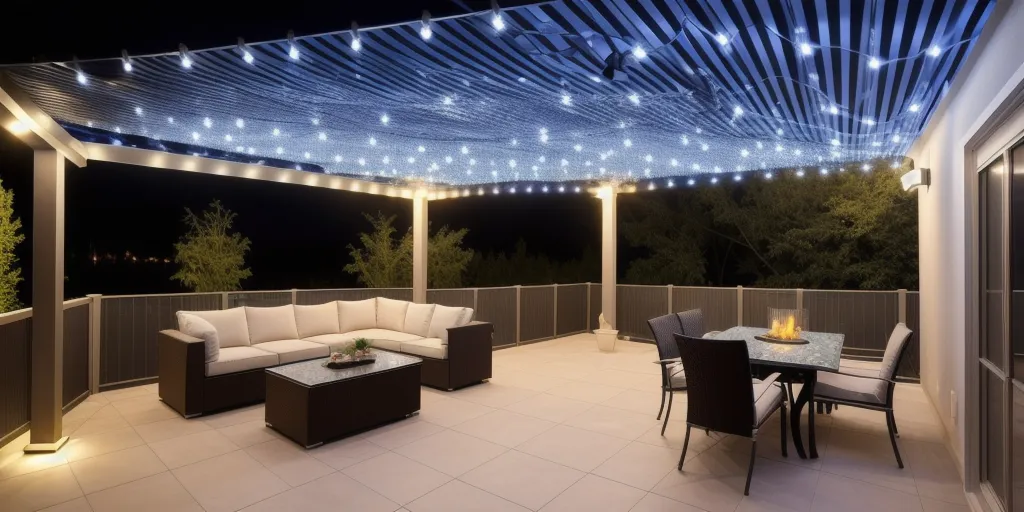 How to hang string lights on aluminum patio cover? - Lasting Lights